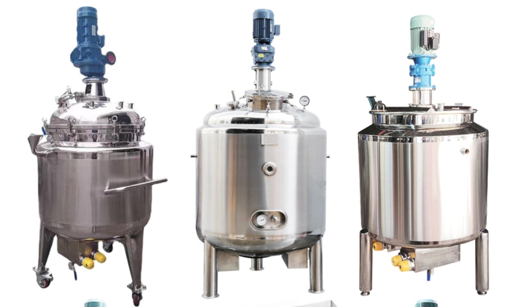 Stainless Steel Electric Heating Mixing Tank with Jacket