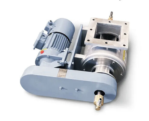 High-Temp Water-Cooled Rotary Airlock Valve for Pneumatic Systems